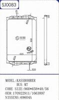 China Mercedes Benz Radiator 170922911 Aluminum Core for Unimog U-600 for sale