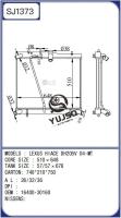 China Aluminum Core Radiator for Toyota Hiace 2004-2010 OEM 16400-30160 for sale