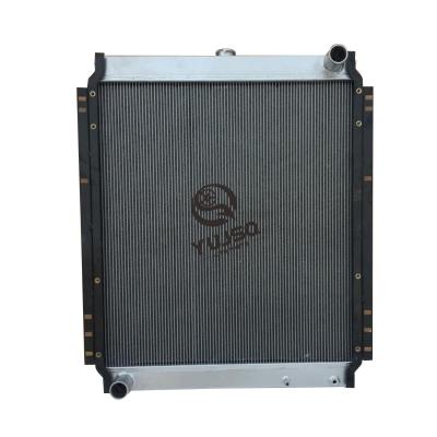 China Komatsu PC200-7 PC220-7 Excavator Aluminum Core Radiator 20Y-03-31111 for sale