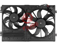 China VW Radiator Fan 12V 1TD121203B for Golf Passat Tiguan 2005-2015 for sale