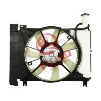 China 12V Toyota Yaris Vios Radiator Fan OE 16363-0Y050 2013-2019 for sale