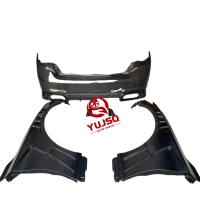 China Infiniti Q50 Carbon Fiber Bumper Lip 2014-2022 Universal Fit Screw-On for sale