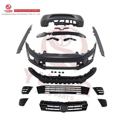 China Volkswagen Polo 6R WRC Front Bumper with DRL 2013-2019 for sale