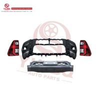 China Toyota Hilux Front Bumper 2013-2021 with Park Assist Sensor for sale