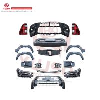 China Toyota Hilux Front Bumper 2013-2021 with Park Assist Sensor for sale