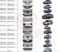 China OEM ABS Plastic Car Grille with 1 Year Warranty and Universal Fitment for Toyota Camry 2012-2014 Front Bumper Replacement for sale