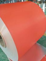 China Red High Glossiness Pre Painted Steel Sheet Anti Bacterium Wear Resistant for sale