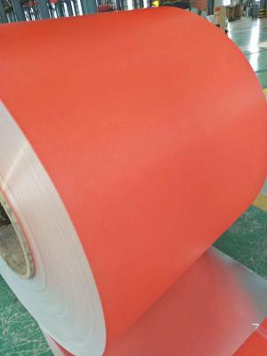 China Red High Glossiness Pre Painted Steel Sheet Anti Bacterium Wear Resistant for sale