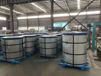 China Sandwich Panel Prepainted Aluminium Coil Low Density Brick Grain Width 600-1600MM for sale