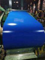 China PE Coating Prepainted Galvanized Steel Coil Plain Color Inner Diameter Φ508 / Φ610MM for sale