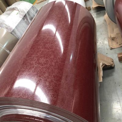 China Home Appliance Prepainted Steel Coil , Galvannealed Steel Coils Coated With PVC Film for sale