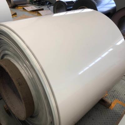 China 0.3MM Thickness Prepainted Galvanized Steel Coil White For Classroom Chalkboard for sale