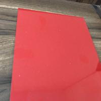 China Red High Glossiness Pre Painted Steel Sheet Anti Bacterium Wear Resistant for sale
