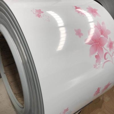 China Energy Efficient Prepainted Steel Coil Weight ≤8T With PE Coating Pattern Printing for sale