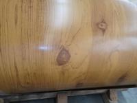 China 0.35MM Thickness Roofing Steel Coil , Wood Grain Wall Decoration Stainless Steel Coil for sale