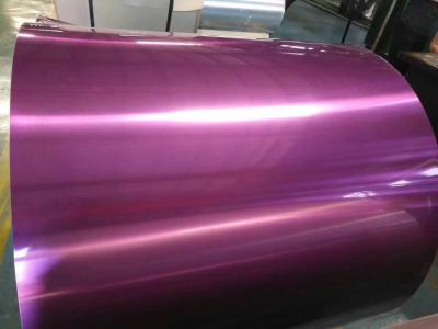 China PVC Film Coated Prepainted Galvanized Steel Coil Organic Coating Thickness 20-45μM for sale