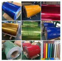 China PVC Film Coated Prepainted Galvanized Steel Coil Organic Coating Thickness 20-45μM for sale
