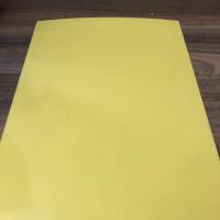 China Yellow Antibacterial Prepainted Galvalume Coil , Kitchen Room Stainless Steel Strip Roll for sale
