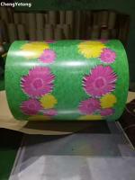 China Customized Pattern Printing Roofing Steel Coil , House Decoration Galvalume Steel Sheet for sale