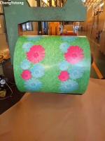 China Customized Pattern Printing Roofing Steel Coil , House Decoration Galvalume Steel Sheet for sale