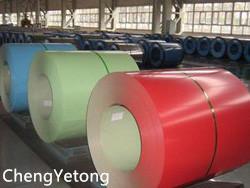 China Various Plain Colour Coated Coil , Household Appliance Prepainted Galvalume Steel for sale