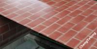 China Brick Grain Prepainted Galvalume Steel Coil PVC Film Laminated Coil Weight ≤ 8T for sale