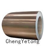China 0.45MM Thickness PPGI Steel Coil Moldability Corrosion Resistance Metallic Grain Color for sale