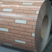 China PVC Film Laminated PPGI Steel Coil / GI Metal Sheet With High Weatherability for sale