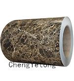China 0.45MM Thickness PPGL Steel Coil Marble Grain Color For Building Material for sale