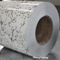 China Stone Grain Antimicrobial Prepainted Galvalume Coil For Bathroom Decoration for sale
