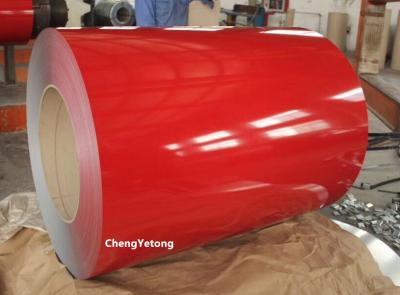 China Self Cleaning Galvalume Steel Coil , 0.60MM Exterior Decoration Plain Color Steel Coil for sale