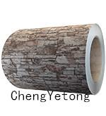 China Wall Decoration PPGL Steel Coil Marble Grain 0.5MM Thickness With  PVDF Coating for sale