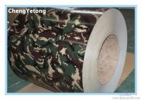 China HDP Coating Prepainted Galvalume Steel Coil Camouflage Color High Chemical Resistance for sale