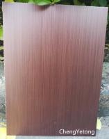 China Hairline Color Hot Rolled Steel Sheet Eco Friendly For Household Appliance Exterior Shell for sale