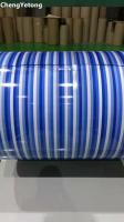 China Stripe Pattern Printed Stainless Steel Sheet Roll Weight ≤8T Yield Strength 240-700Mpa for sale