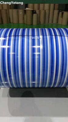 China Stripe Pattern Printed Stainless Steel Sheet Roll Weight ≤8T Yield Strength 240-700Mpa for sale