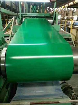 China PE Coating PPGL Steel Coil Plain Green Color Chemical Resistance For Classroom Chalkboard for sale