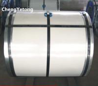 China Matt / Textured Color Painted Steel Coil , Wall Decoration Colour Coated Steel Sheets for sale