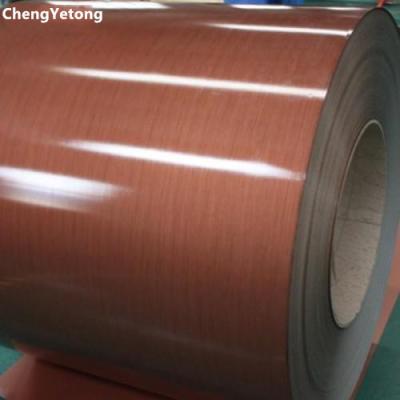 China PVC Film Laminated Steel Sheet , Furniture Decoration Pre Painted Sheet Metal for sale