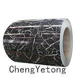 China Color Coated Stainless Steel Strip Coil Stone Grain For Interior Decoration Material for sale