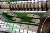 China Metallic Gloss Stainless Steel Slit Coil , Corrosion Resistance Stainless Steel Coil Stock for sale
