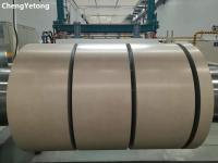 China Matt PE Coating Prepainted Steel Coil , Interior Decoration Material Stainless Steel Roll for sale