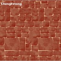 China PVDF Coating Pre Coated Metal Sheets , Wall Brick Grain PPGI Color Coated Sheets for sale