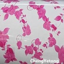 China Customized Pattern Printing Color Coated Steel Sheet EP Coating For Ceiling Decoration for sale