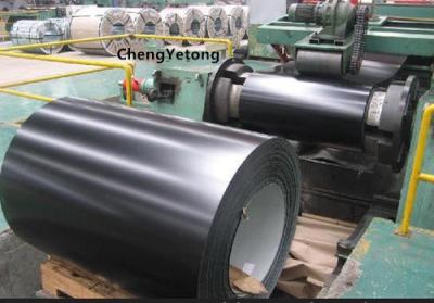 China Plain Black Colour Coated Galvanized Sheets HDP Coating Chemical Resistance for sale