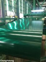 China PVC Film Laminated Galvanized Color Coated Sheets With Moldability / Corrosion Resistance for sale