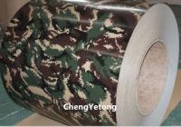 China Military Decoration Colored Stainless Steel Sheets Camouflage Width 700-1600MM for sale