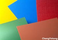 China HDP Coating Plain Coloured Galvanised Sheets , Chemical Resistance Pre Coated Metal Sheets for sale
