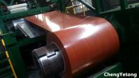 China PET Film Covered Colored Stainless Steel Sheets Wood Grain For Security Door Material for sale