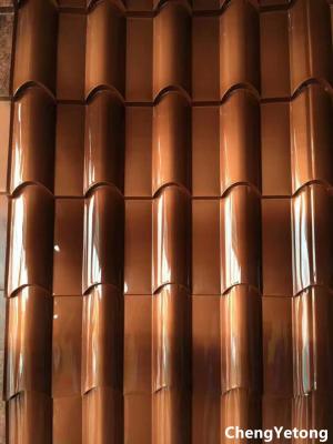 China PVDF Coating Pre Painted Corrugated Steel Sheet High Strength Thickness 0.15-1.50MM for sale